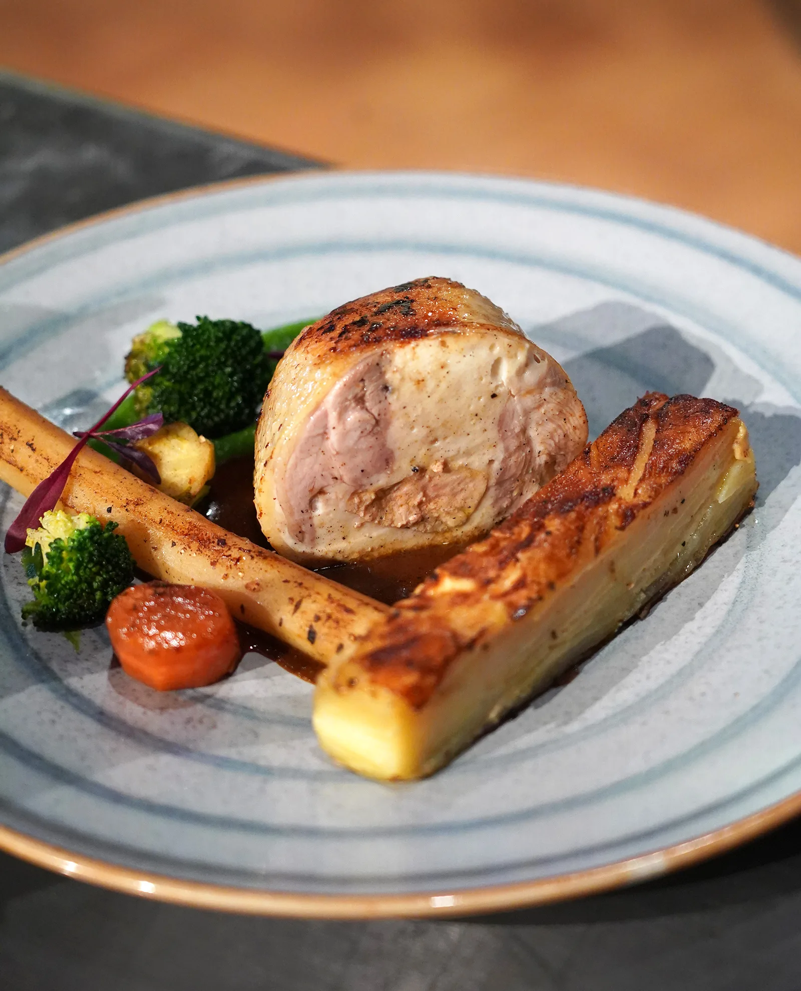 Poulet au foie gras et Pineau des Charentes - Royan Atlantique
